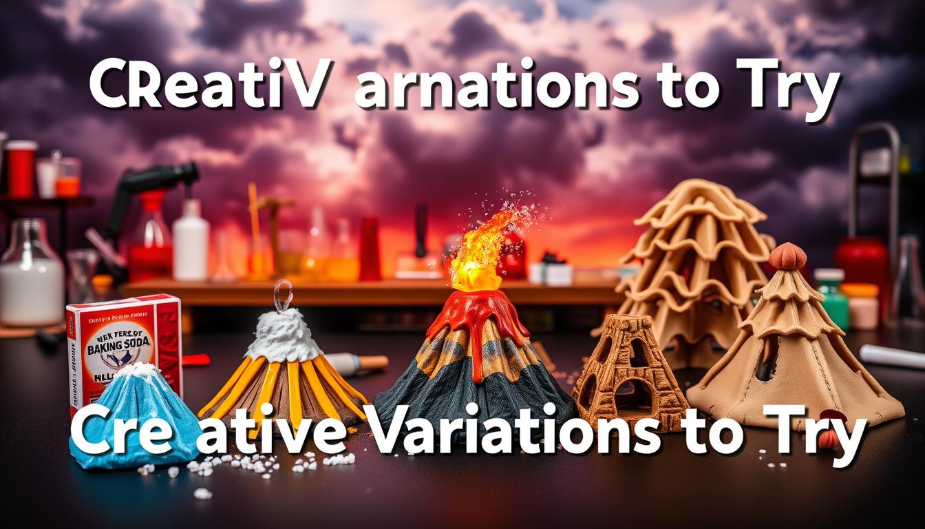 Volcano Experiment: Making a Baking Soda Volcano – Sparkly Plot