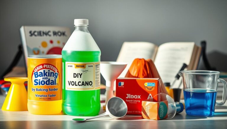 Volcano Experiment: Making a Baking Soda Volcano – Sparkly Plot