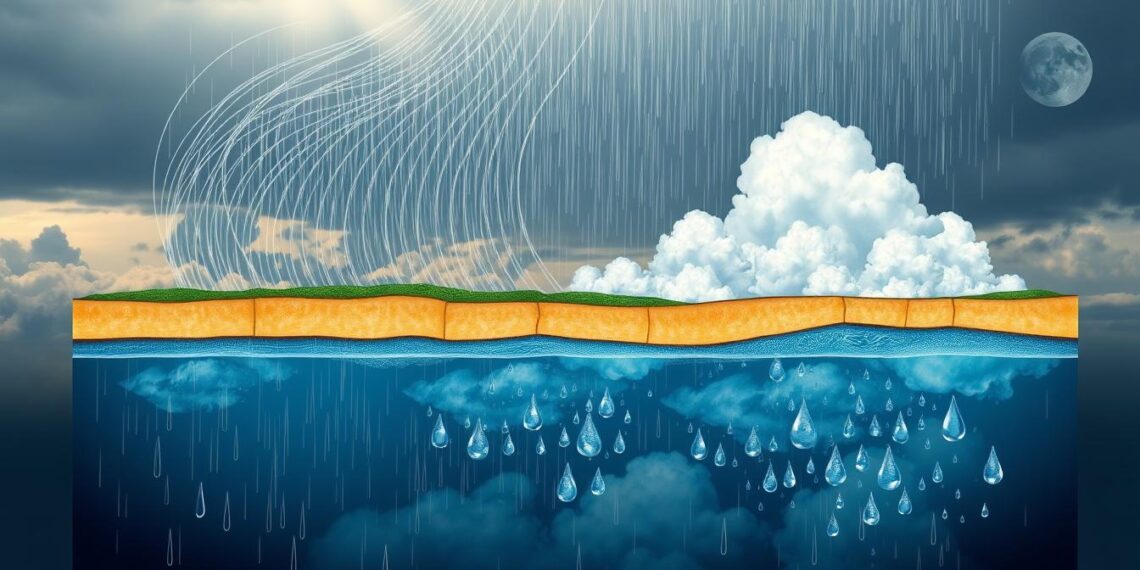 How Rain Falls from the Sky – Sparkly Plot