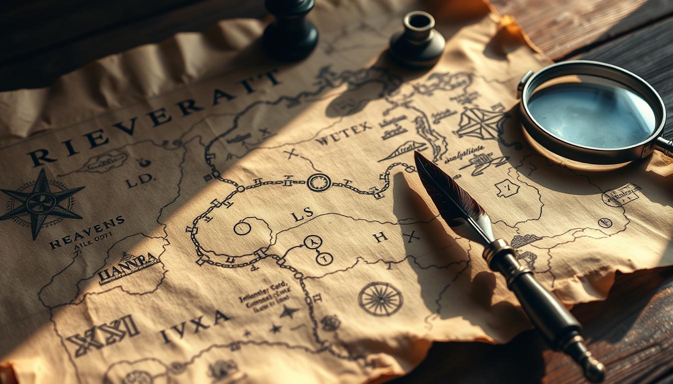 Drawing a Treasure Map – Sparkly Plot