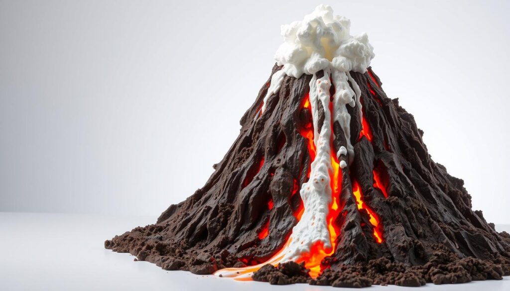 Volcano Experiment: Making a Baking Soda Volcano – Sparkly Plot