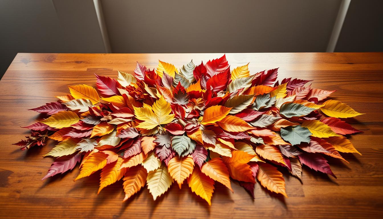Making a Leaf Collage – Sparkly Plot